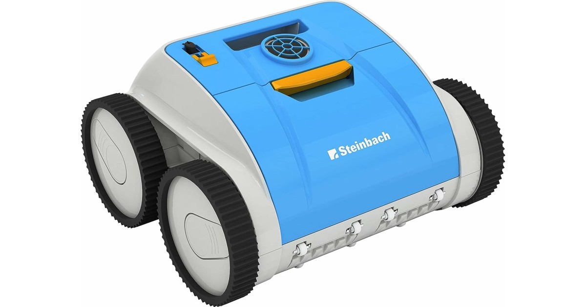 Steinbach Poolrunner Battery Pro: 1,9 gut | Kompakter Poolroboter mit ...
