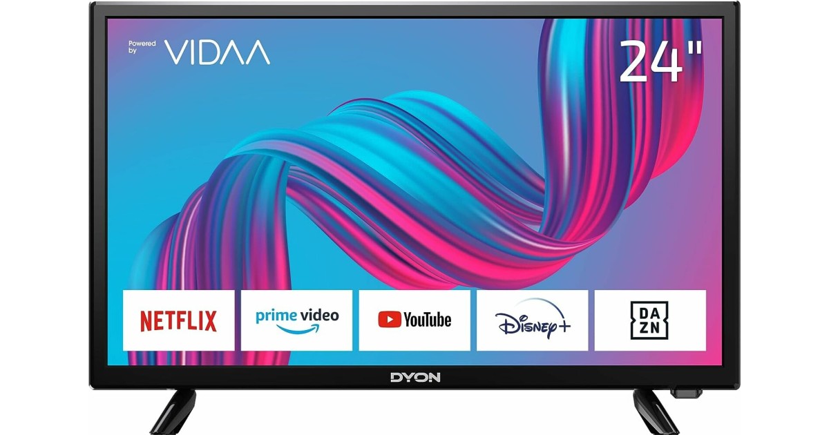 Dyon Movie Smart 24 VX: 1,7 gut | Streaming-Kleinfernseher mit ...
