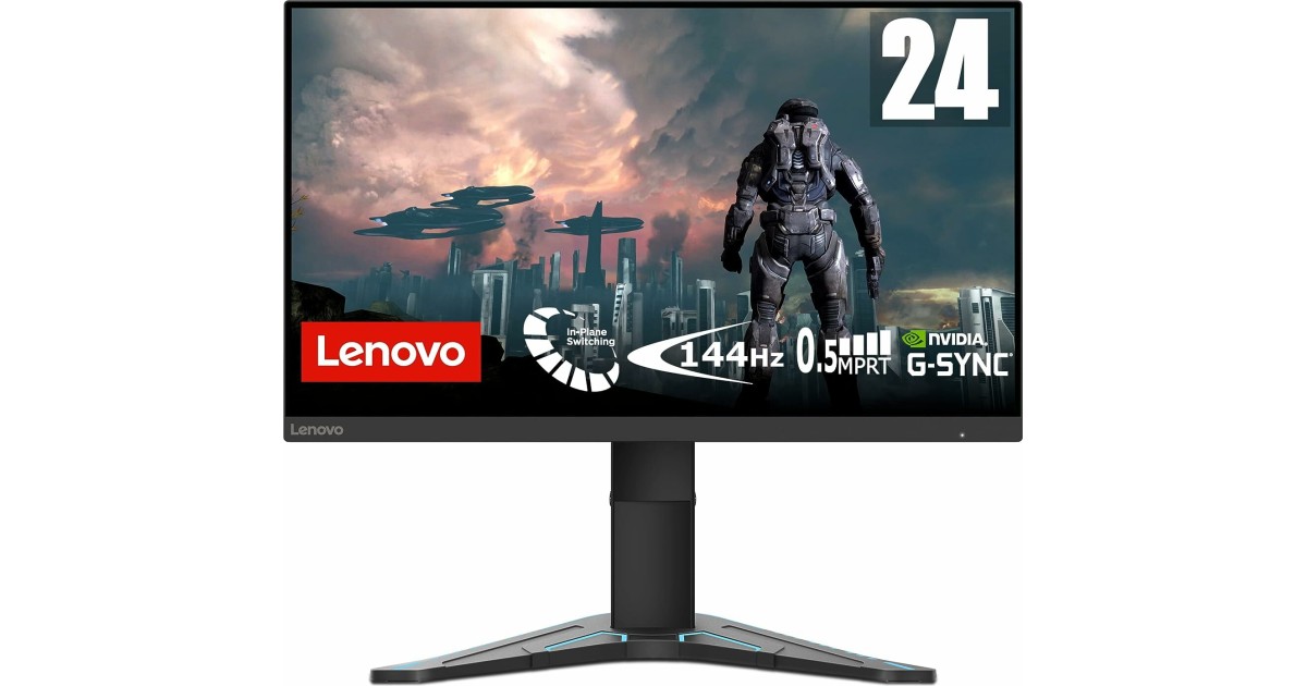 Lenovo G24-27: 1,7 gut | Full-HD-Gaming-Monitor mit solider Bildqualität