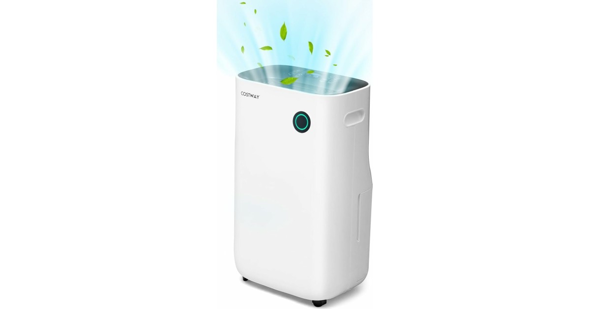 Costway ES10263DE-WHDE | Standgerät für mittelgroße Räume