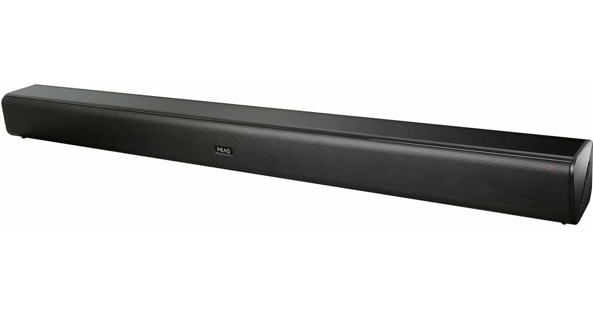 PEAQ PSB 50 | Supergünstige Soundbar - für etwas besseren Fernseher-Sound