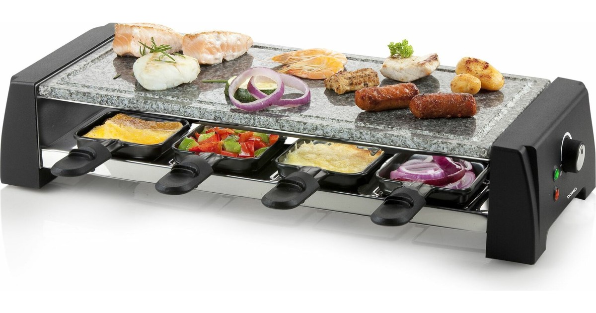 Domo DO9189G | Raclette für acht Personen zum kleinen Preis