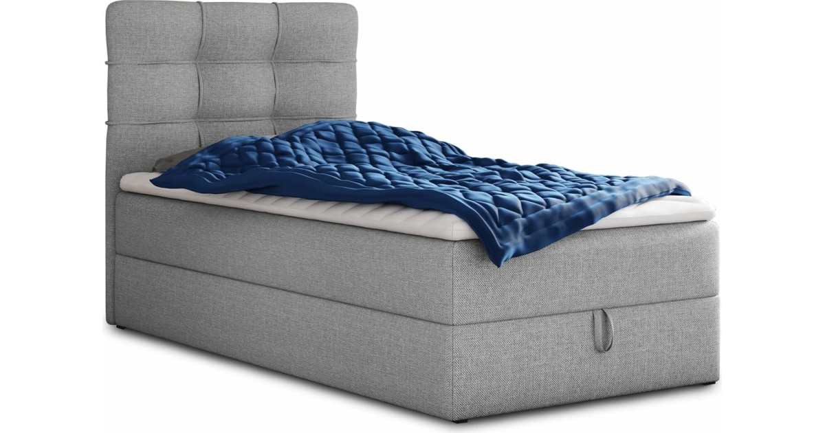 Sofnet Boxspringbett Best Mini: 1,6 gut | Boxspring-Feeling für Singles