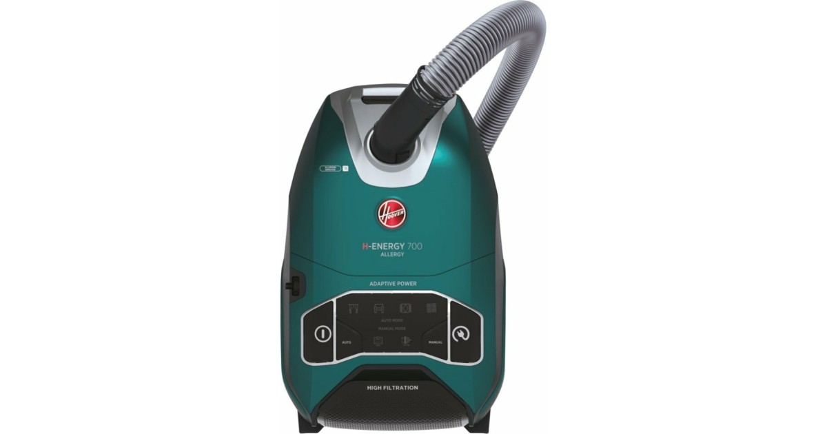 Hoover H-Energy 700 HE730ALG | Leiser Sauger für große Flächen
