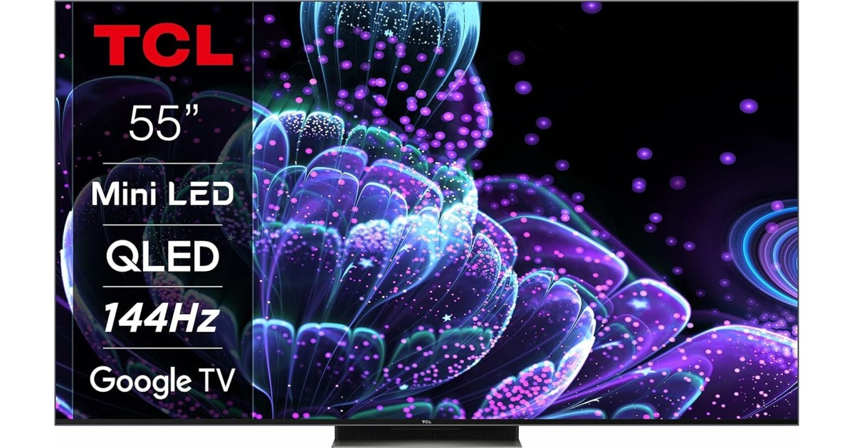 TCL 55C839: 1,6 gut | Mit Quantum Dots, MiniLEDs und Google TV