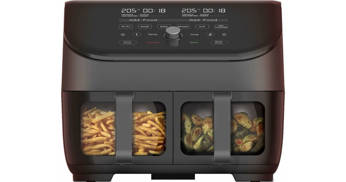 Instant Vortex Plus Dual im Test: 1,2 sehr gut