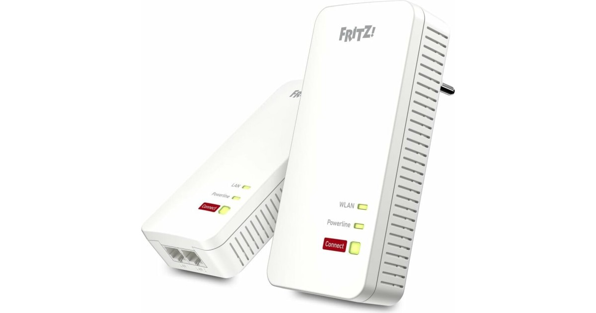 AVM FRITZ!Powerline 1240 AX WLAN Set im Test: 1,7 gut | Praktische ...