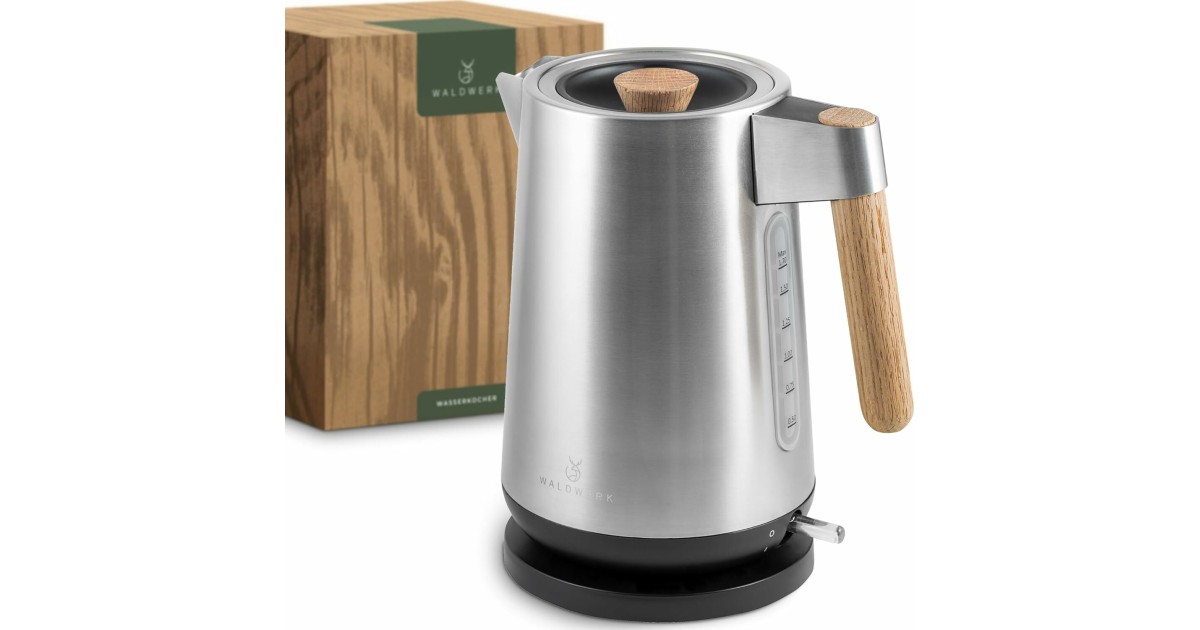 Waldwerk Design Wasserkocher: 1,8 gut | Rundum gelungen mit kleinen ...