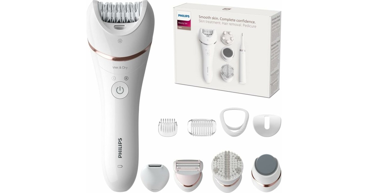 Philips Beauty Set Series 9000 BRE740/90: 1,6 gut | Wenn Epilieren ...