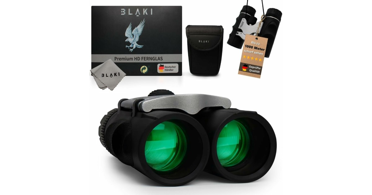 Blaki 8x25 HD | Einfaches Fernglas für Einsteiger