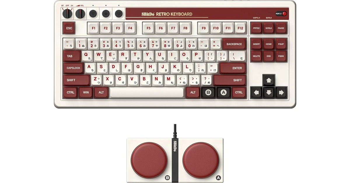 8Bitdo Retro Mechanical Keyboard im Test: 1,3 sehr gut