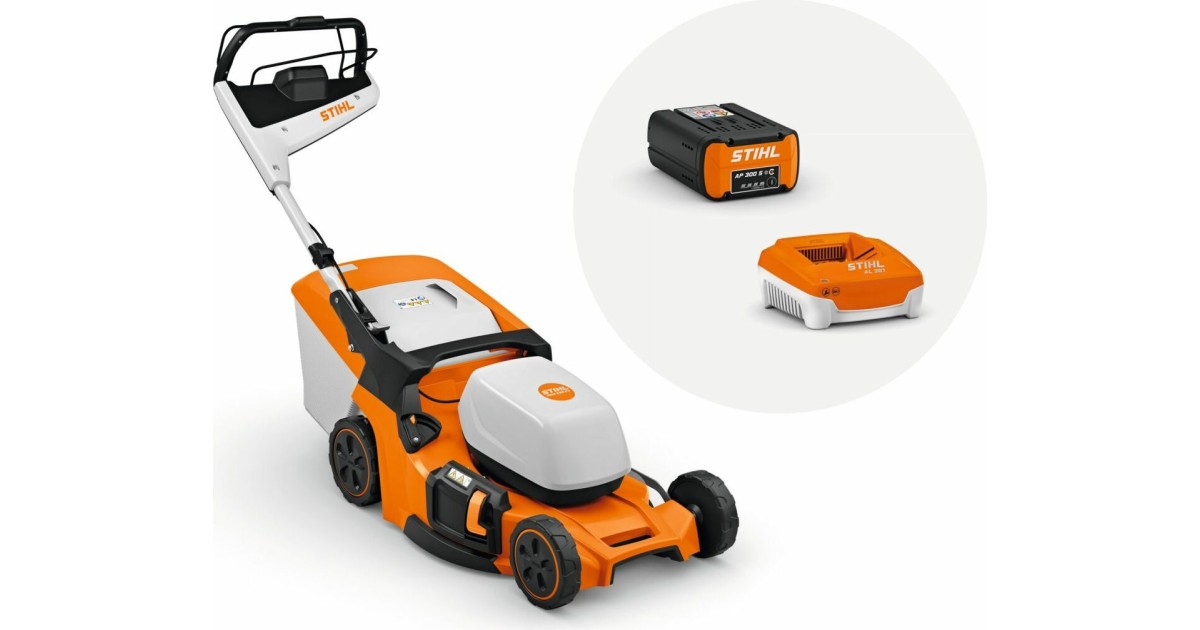 Stihl RMA 453 PV | Praktischer Rasenmäher für mittelgroße Gärten