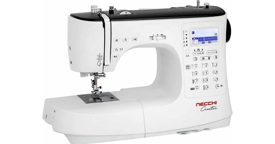 Necchi C360 | Flotte Maschine für kreative Projekte