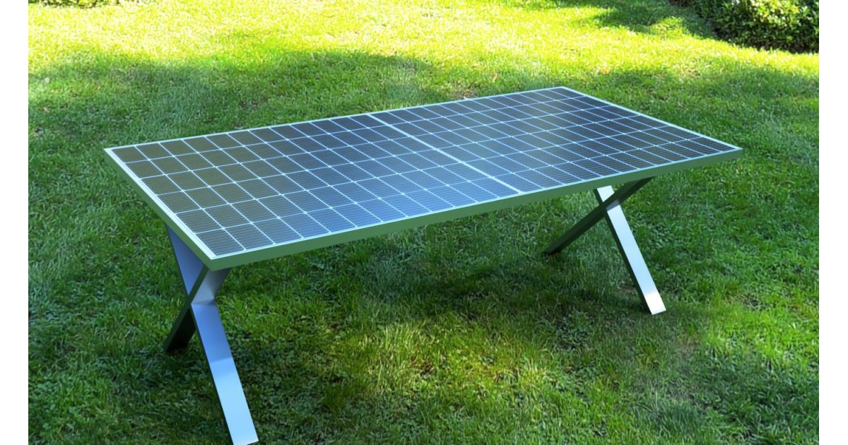 Frerkes Metalldesign Gartentisch Design-X | Solares Funktionsmöbel für ...