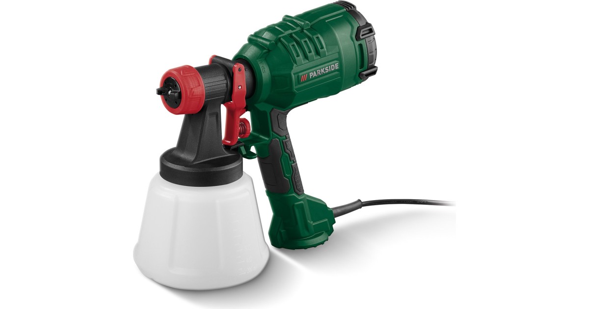 Lidl / Parkside Farbsprühsystem PFS 450 | Einfaches Sprühsystem für ...