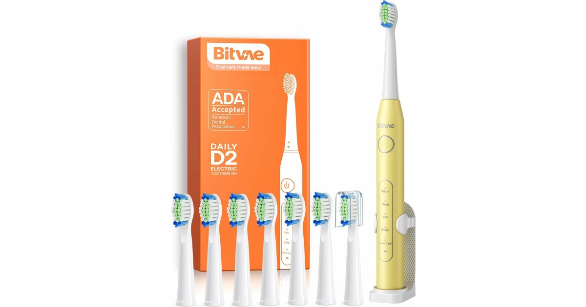 Bitvae Daily D2: 1,8 gut | Günstige Schallzahnbürste mit 5 Modi