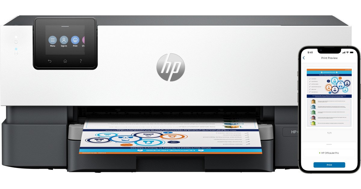 HP OfficeJet Pro 9110b | Unsere Analyse zum Bluetooth-Drucker