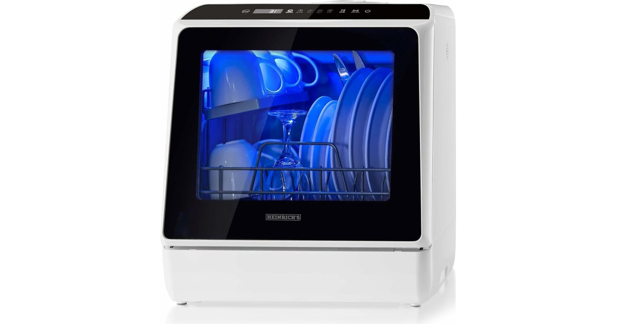 Heinrich‘s HTG 8841: 1,7 gut | Kompakter Spüler für kleine Haushalte ...