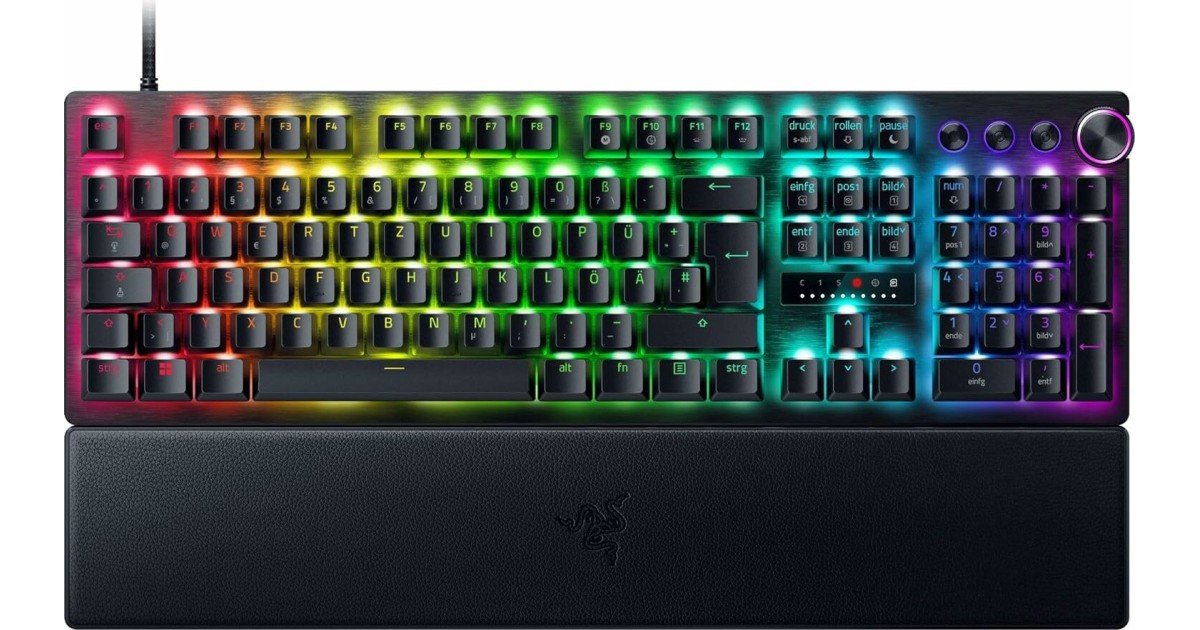 Razer Huntsman V3 Pro im Test: 1,5 sehr gut | Gaming-Tastatur mit ...