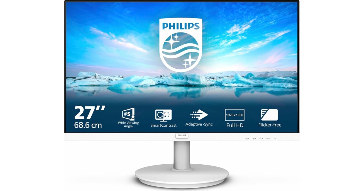 Philips V-line 271V8AW: 1,5 sehr gut | Minimalistischer Monitor mit ...