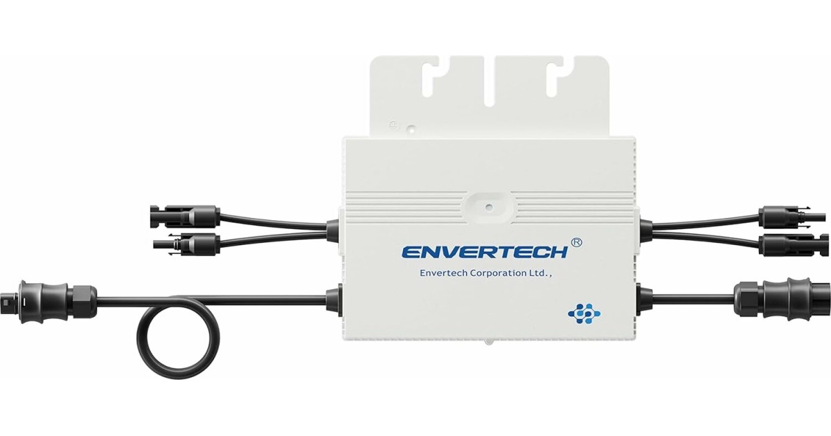Envertech EVT560: 1,8 gut | Regelt zwei Module in weitem Temperaturfenster