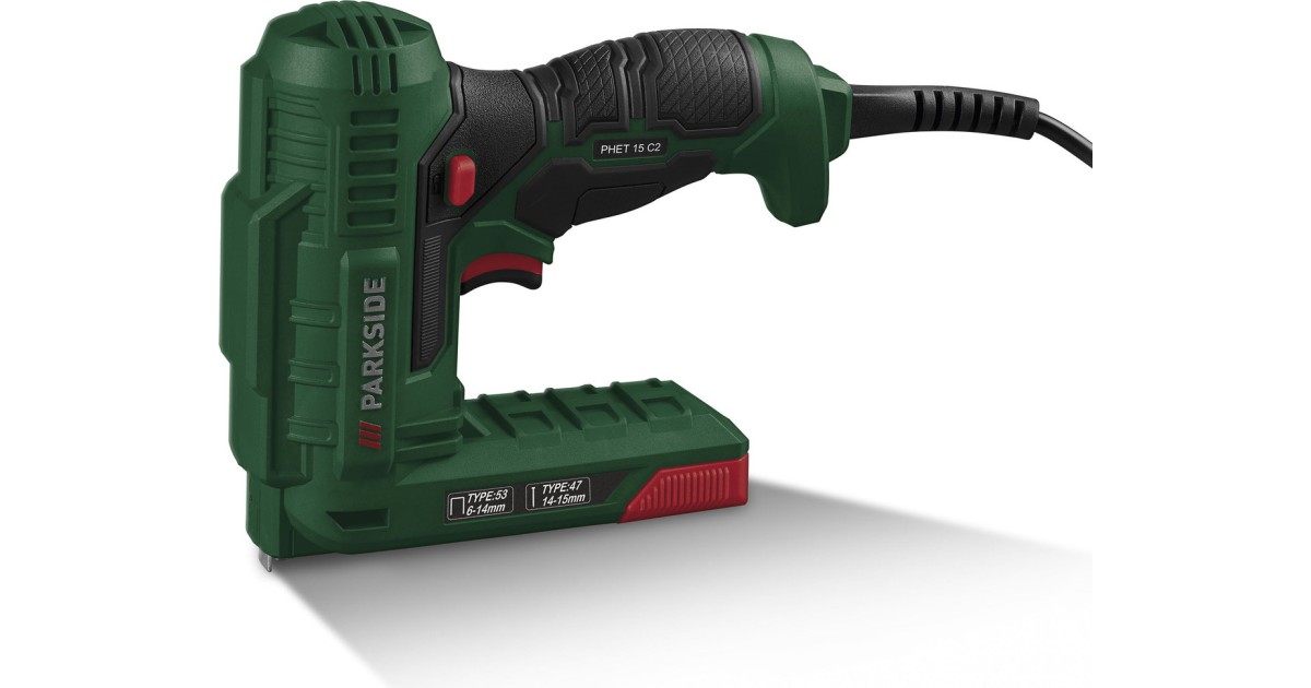 Lidl / Parkside PHET 15 | Elektrotacker für DIY-Projekte