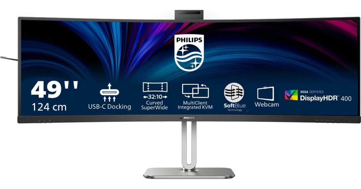 Philips 6000 Series 49B2U6900CH: 1,9 gut | Extrem breiter Curved ...