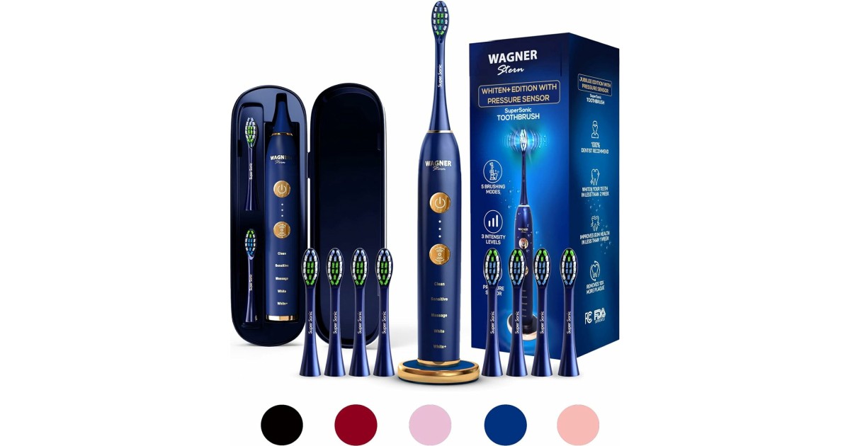 Wagner & Stern WHITEN+-Edition SuperSonic Toothbrush: 1,5 sehr gut