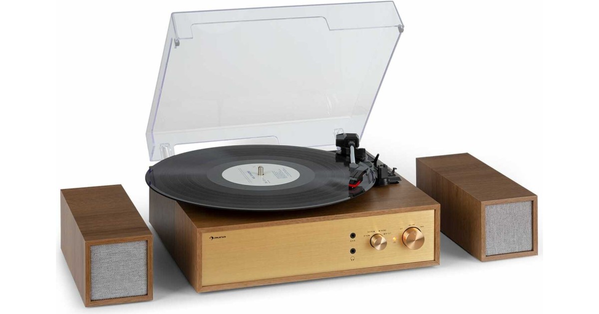 Auna Berklee TT Play: 2,0 gut | Instant-Plattenspieler mit Bluetooth ...