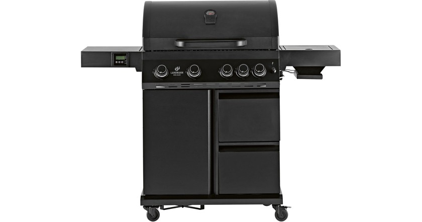 Landmann Cool Black 4.1 maxX | Mit Hochleistungszone und viel Zubehör