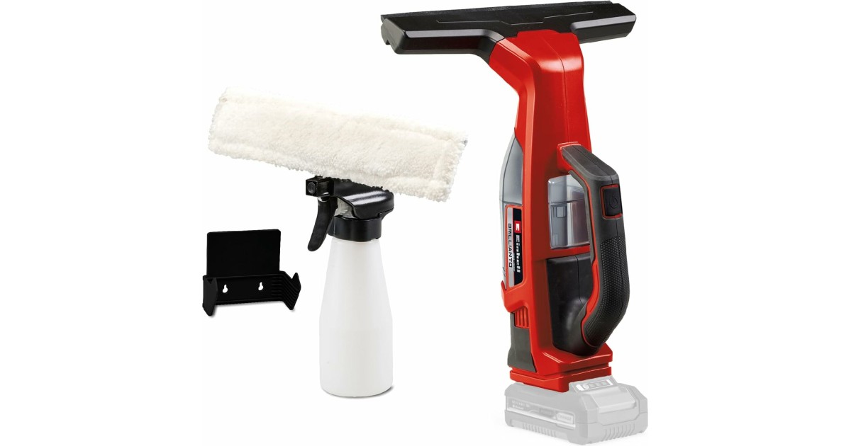 Einhell Brillianto im Test: 1,3 sehr gut | Fenstersauger mit einfacher ...