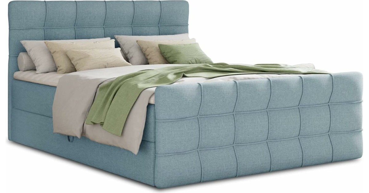 Sofnet Best Lux: 1,8 gut | Preiswertes Bett in Boxspringoptik