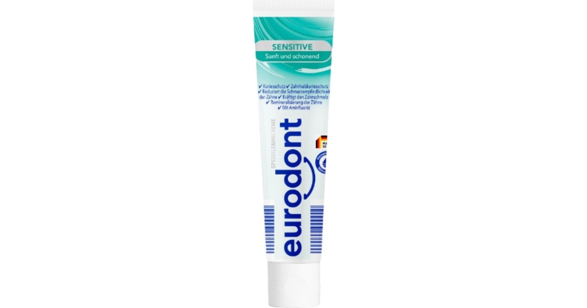 Aldi Nord / eurodont Sensitive Spezialzahncreme sanft und schonend im ...
