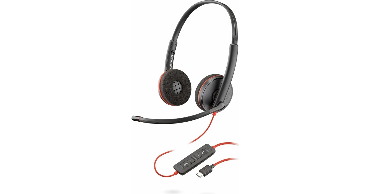 Plantronics Blackwire C3220 USB-C: 1,8 gut
