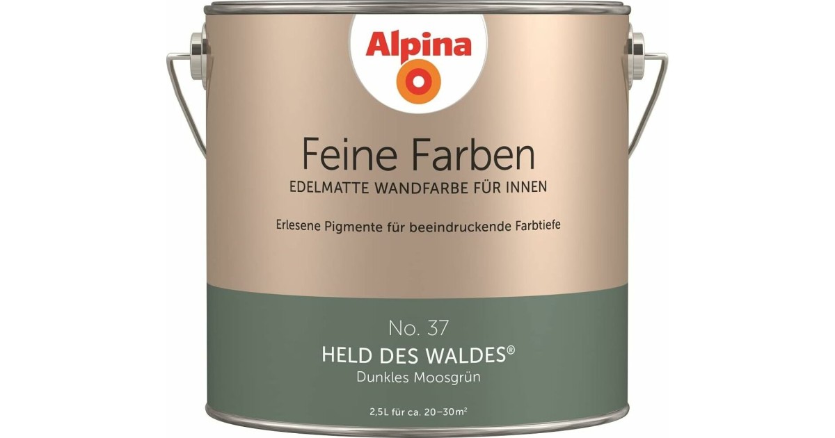 Alpina Farben: Vielfältige Auswahl und optimale Deckkraft