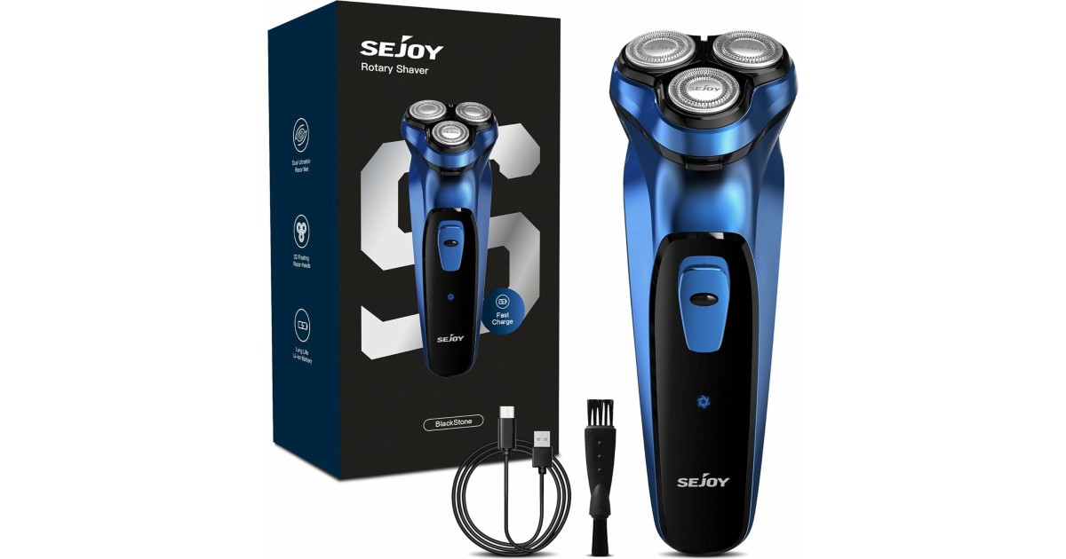 Sejoy Rotary Shaver: 1,8 gut