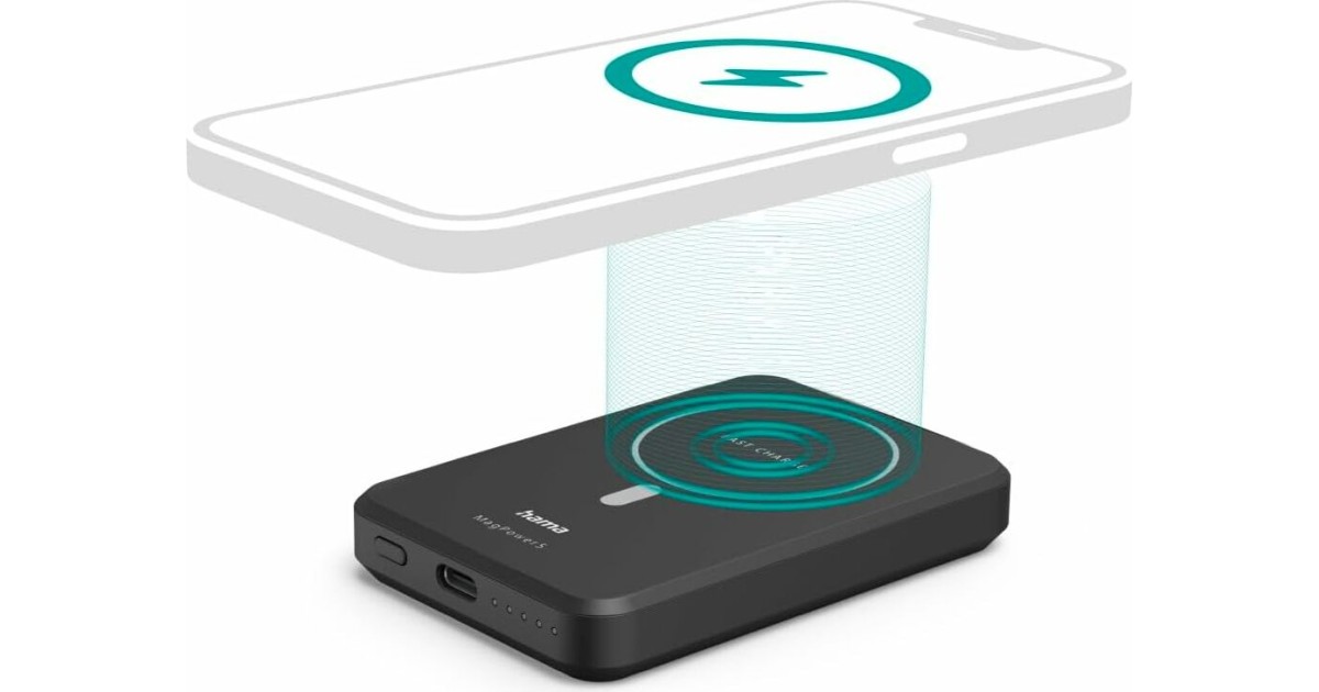 Hama Wireless Power Pack MagPower5 im Test | Unsere Analyse zur Powerbank