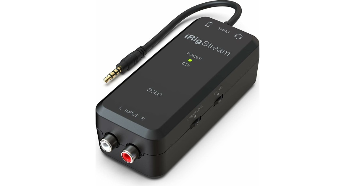 IK Multimedia iRig Stream Solo im Test: 2,5 gut | Nicht ganz auf der ...