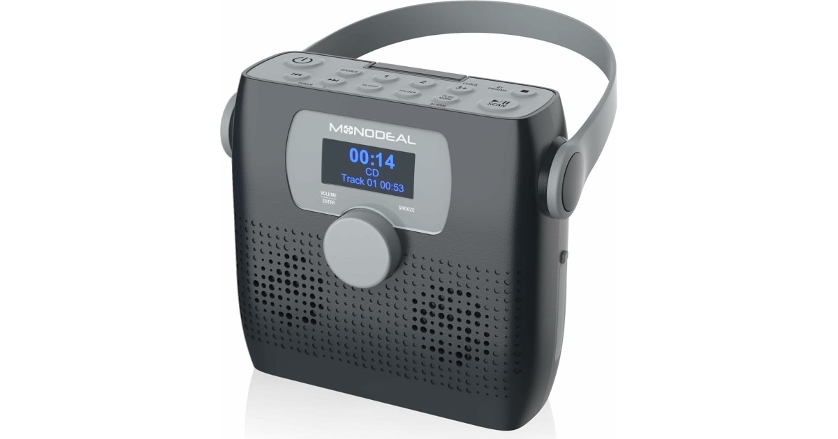 MonoDeal MD708: 1,6 gut | Vielseitiger Musikgenuss für unterwegs und zu ...