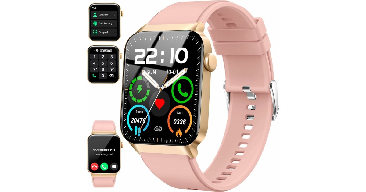 Donerton Smartwatch Damen T50S: 2,1 gut