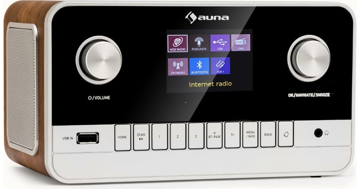 Auna Connect 100 MKII: 1,9 gut | Praktisches Radio für Küche ...
