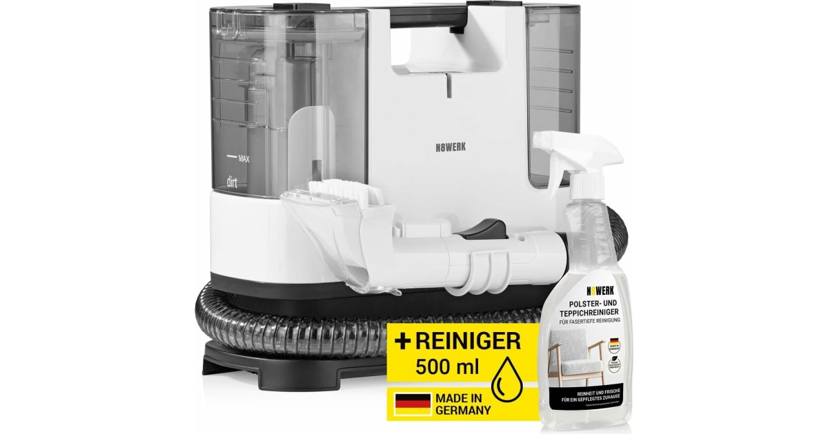 N8werk Polster- und Teppichreiniger: 1,9 gut