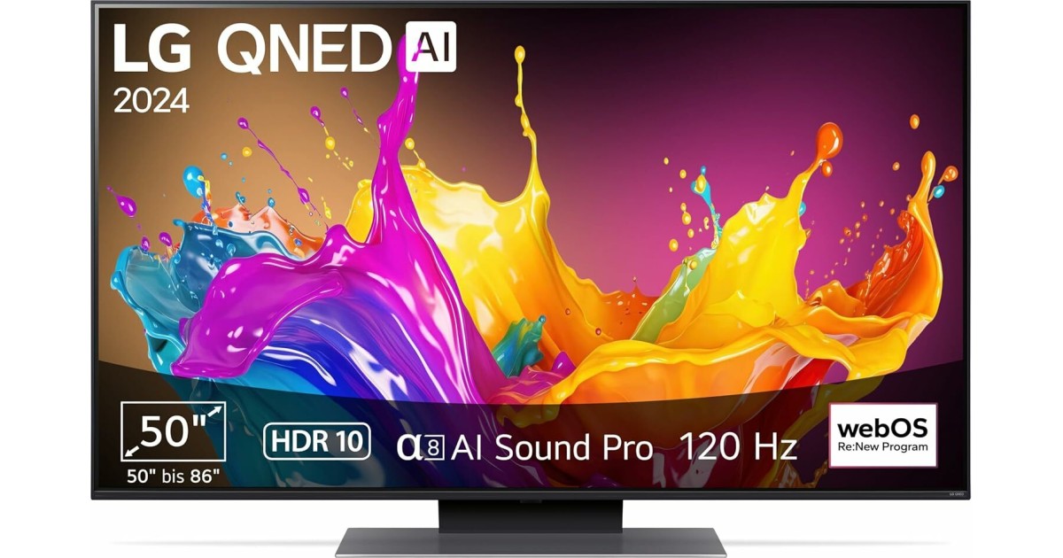 LG 50QNED86T6A im Test: 1,5 sehr gut | Gehobenes Mittelmaß mit Edelfarben