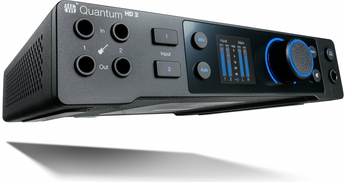 PreSonus Quantum HD2 im Test: 1,0 sehr gut | Punktet in allen wichtigen ...