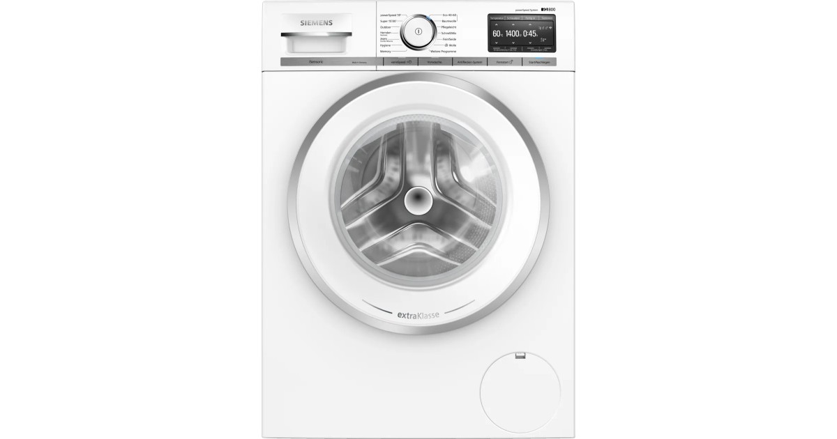 Siemens iQ800 WM14VG93 | Moderner Frontlader mit vielen Highlights