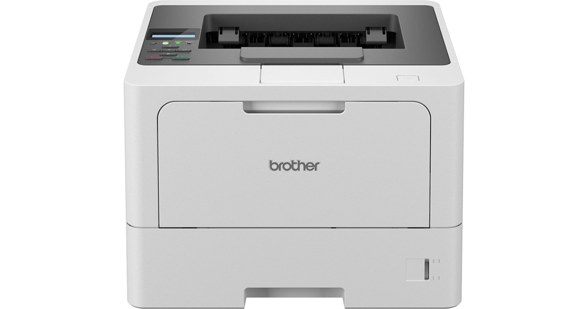 Schwarz Weiss Drucker Test
