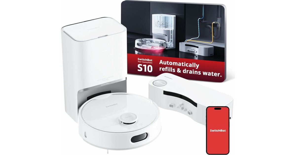 SwitchBot S10 im Test: 2,3 gut | Der vollautomatische Haushaltshelfer ...