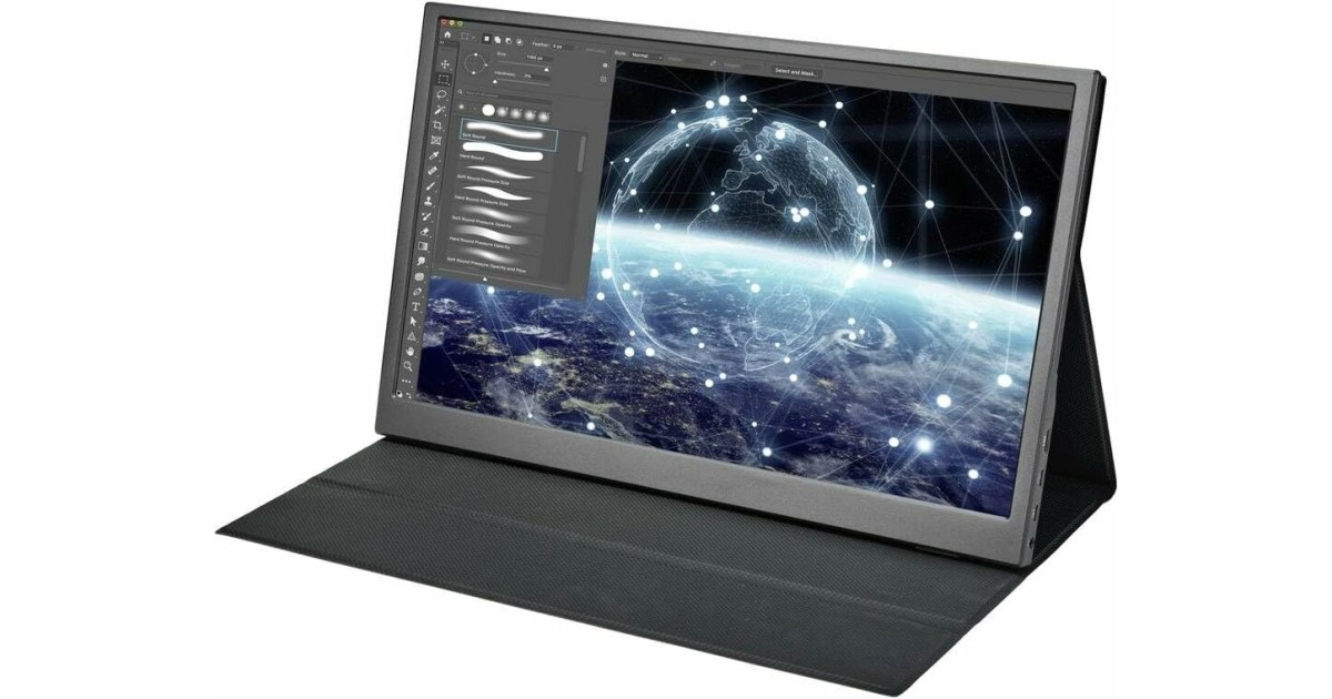 Renkforce RF-PM-300 | Portabler Office-Monitor im 13-Zoll-Format