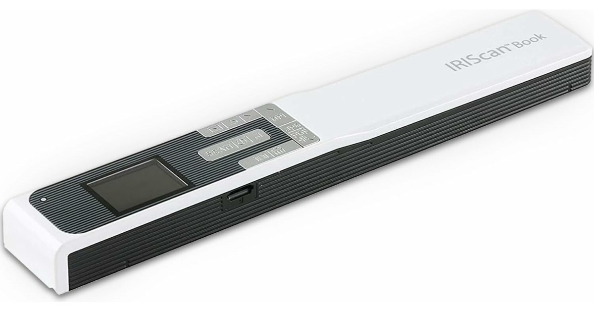 IRIS IRIScan Book 5: 2,0 gut | Der mobile Scanner für detailreiche ...