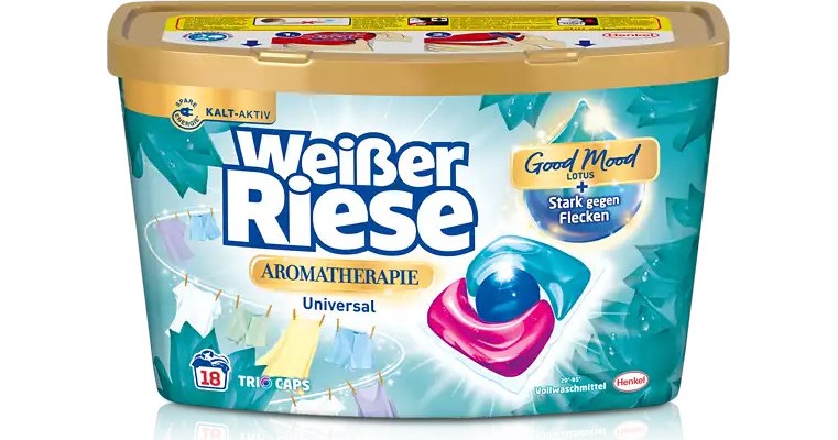 Weißer Riese Universal Trio-Caps Aromatherapie Lotus: 1,5 sehr gut
